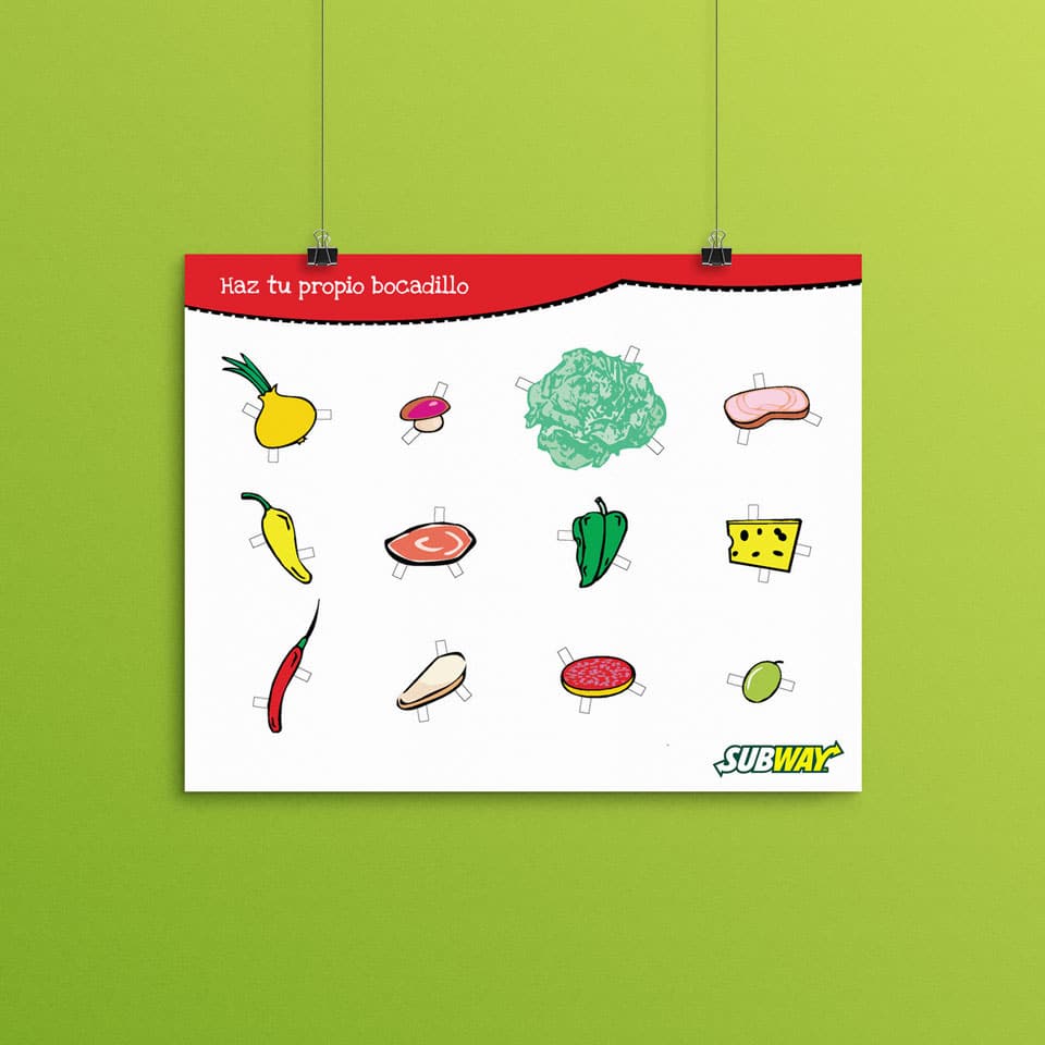 Subway Posters | Spanish Copywriter